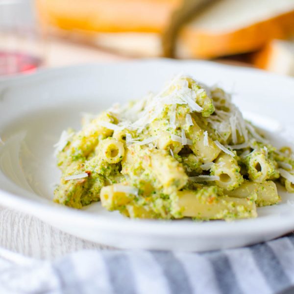 Creamy Broccoli Rigatoni - Nick + Alicia