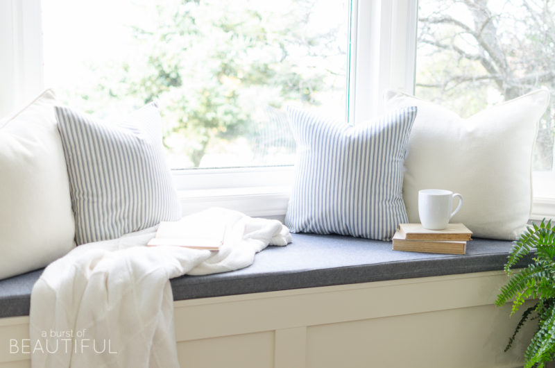 How to Build a Window Bench with Storage - Nick + Alicia