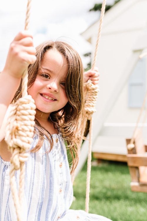 Simple Wooden Swing Set Plans - Nick + Alicia