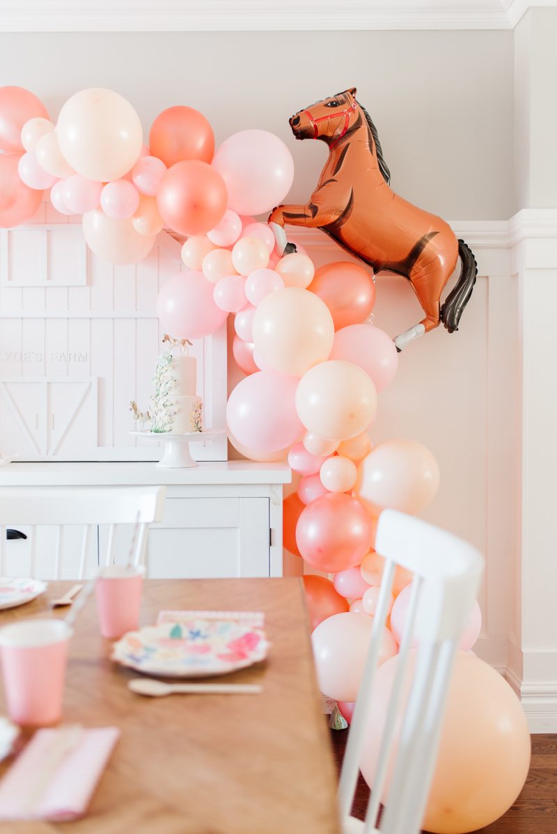 A Horse Birthday Party for our Little Equestrian - Nick + Alicia
